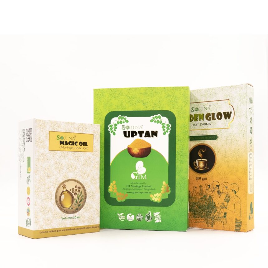 Combo Package (Uptan+Golden Glow Hot Drink+Magic Oil)